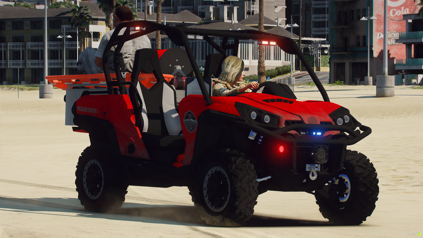 RESCUE UTV FD – Chief Bloodshot Modifications